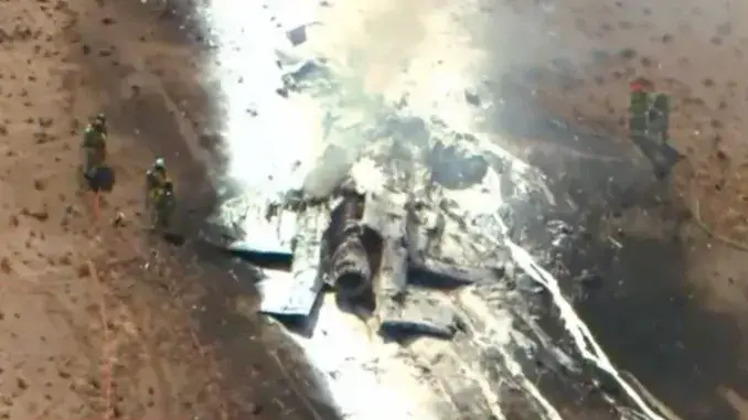 Air Force Test Pilot Hospitalized Following F-35 Crash in New Mexico ...